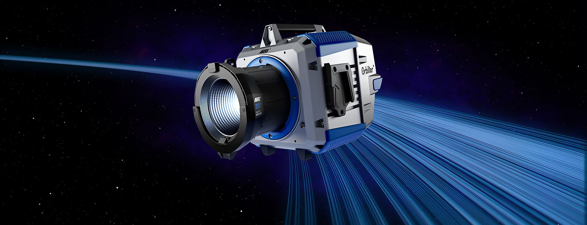 ARRI introduces Orbiter, the ultra-bright LED point source with a ...