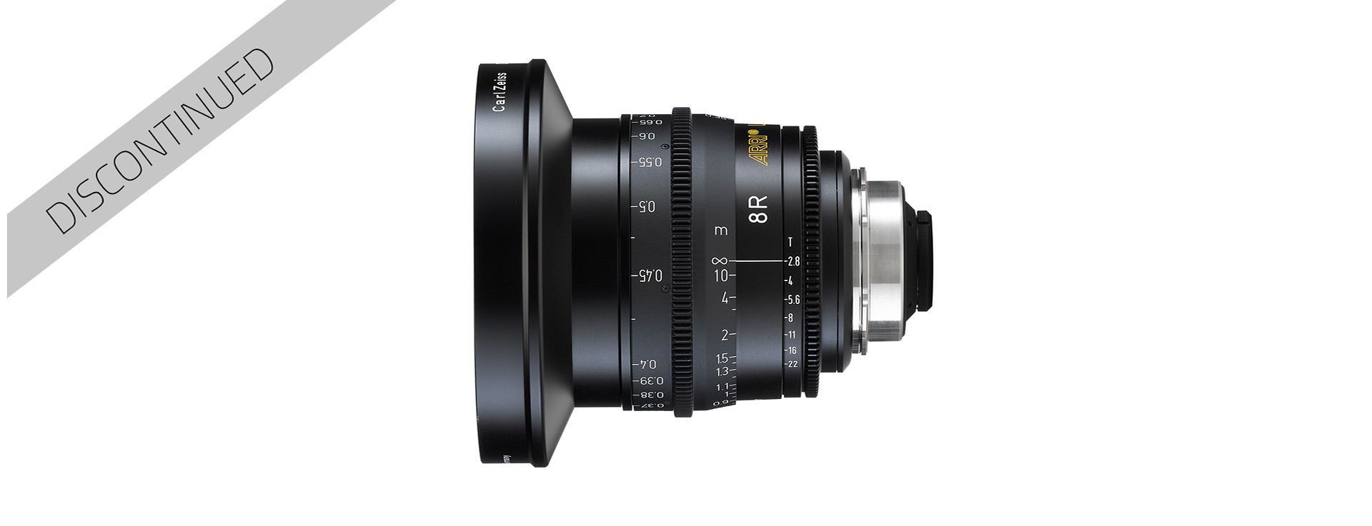 Technical Data of ARRI Ultra Prime 8R | Lenses | ARRI