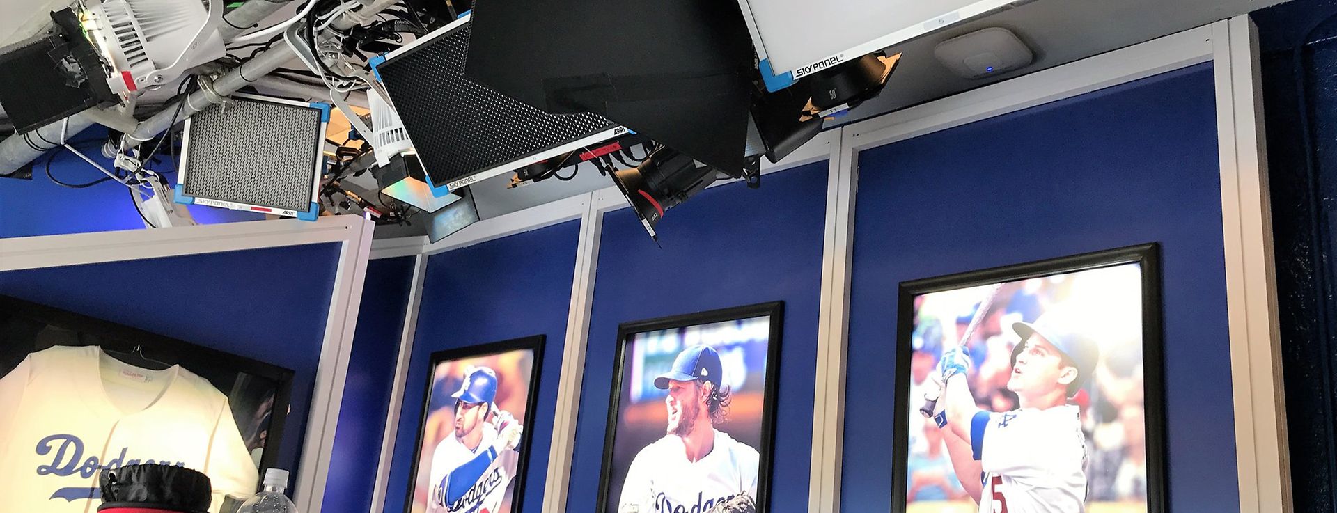 SkyPanels light up Dodger Stadium press box
