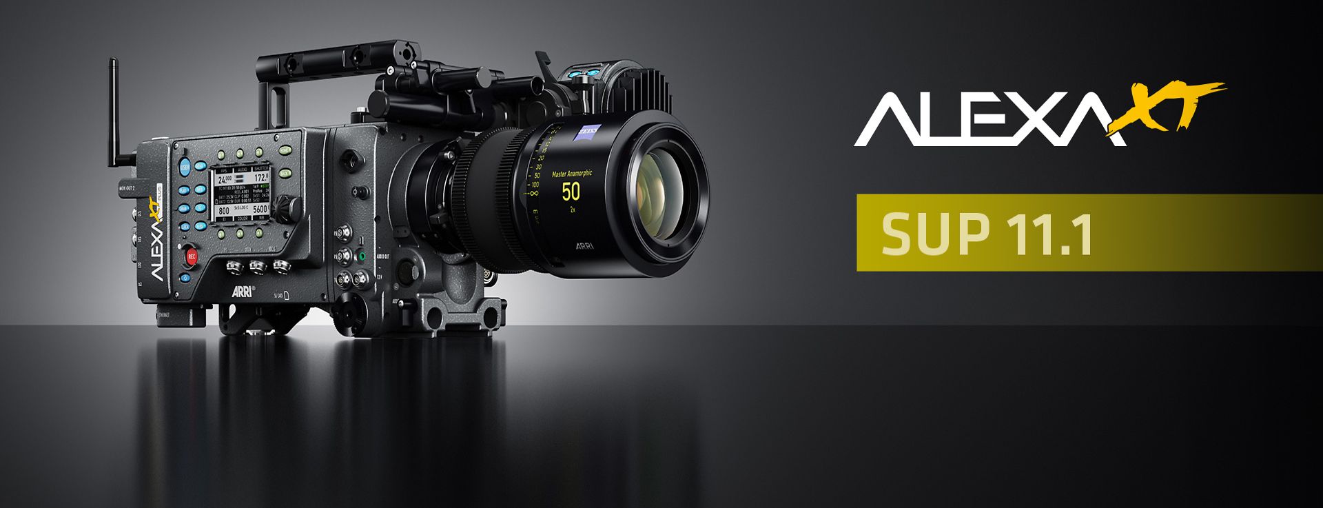 ALEXA XT SUP 11.1 | Software Updates For Cameras | Technical Service | ARRI